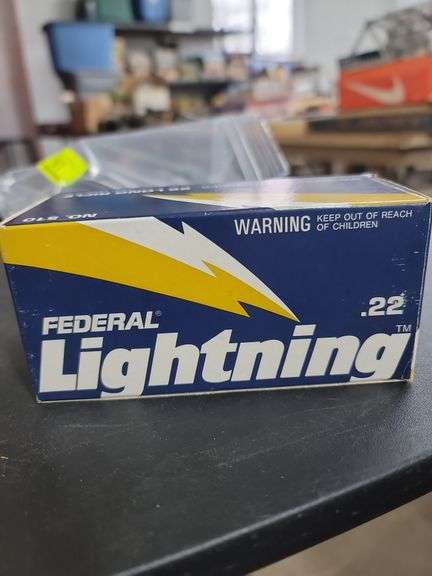 Federal Lightning. 22 Long Range High Velocity - (10 Boxes of 50 ...