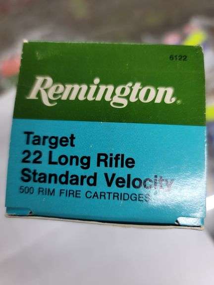 1 Box Remington 22 Long Rifle Standard Velocity (500 Count) - Baer ...