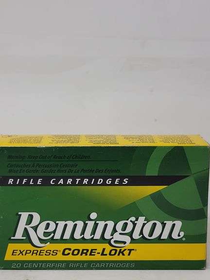 Box of 20 Reminton 30-06 150gr PSP - Baer Auctioneers - Realty, LLC