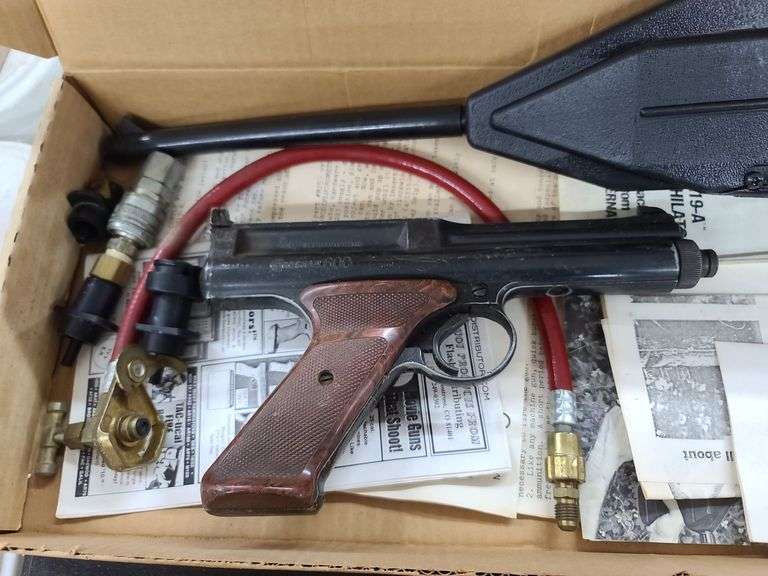 One M19-A Annihilator BB gin, One Crosman 130 Pump Gun And One Crosman ...