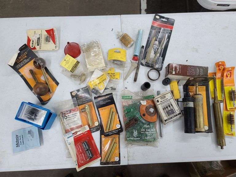 Box Lot: Muzzleloader Accessories - Baer Auctioneers - Realty, LLC