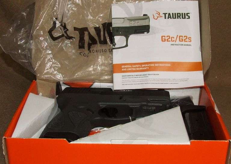 Taurus G2C 9mm Pistol - Baer Auctioneers - Realty, LLC