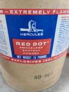 15lb Keg of Hercules Red Dot Smokeless Shotgun Powder - Class B ...