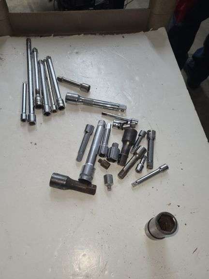 24 Assorted Sockets (One Double Sided) - Baer Auctioneers - Realty, LLC