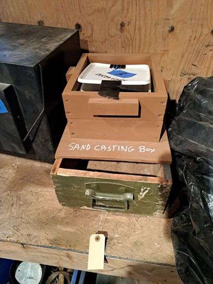 Wood Sand Casting Box, Wood Ammo Box and Five Breakers - Baer ...