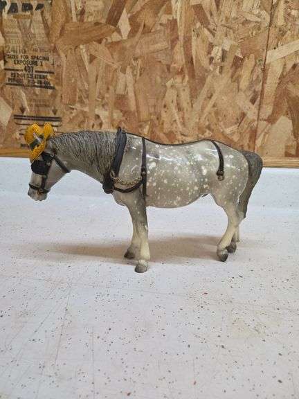 Vintage Breyer Old Timer Glossy Dapple Grey Model Horse, Identified By ...