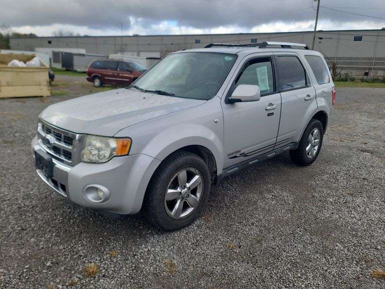 2008 Ford Escape Limited SPE, 4wd. Runs and Drives - Baer Auctioneers ...