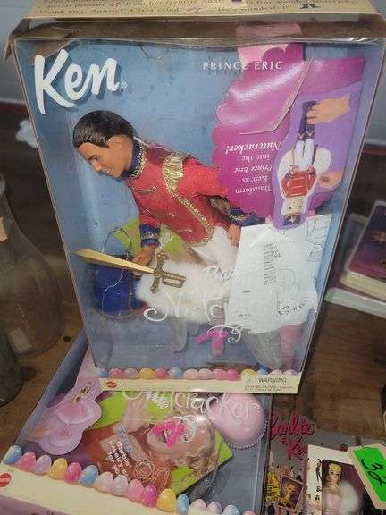 2 -2001 Barbie Nutcracker VHS Movies(1 unopened) & 2001 Ken & Barbie ...