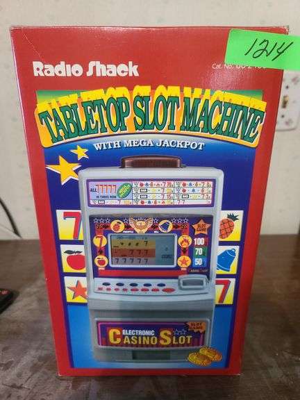 Tabletop Slot Machine, Like New, In Box - Baer Auctioneers - Realty, LLC