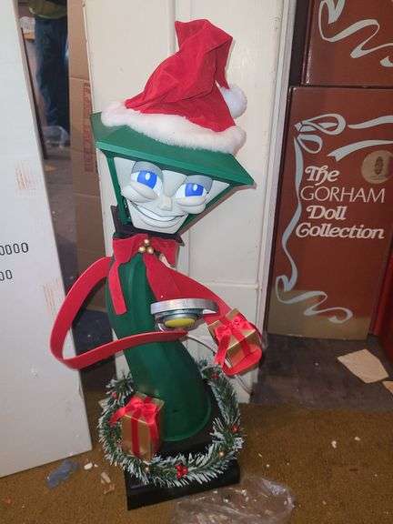 Telco Frank E. Post Animated Christmas Deocration - Baer Auctioneers ...