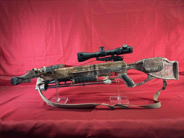 Excalibur Crossbow with Vortex scope and 4 bolts in a quiver - Baer ...