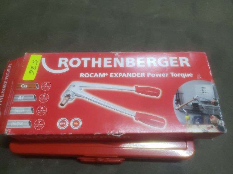 Rothenberger Rocam Expander Power Torque (Unchecked And Untested ...