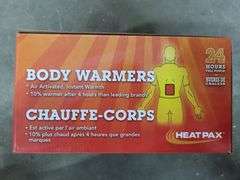 Heat Pax Body Warmers-Approx 40 Pks - Baer Auctioneers - Realty, LLC