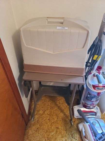 Ward's Signature Sewing Machine with Case and Metal Stand - Baer ...