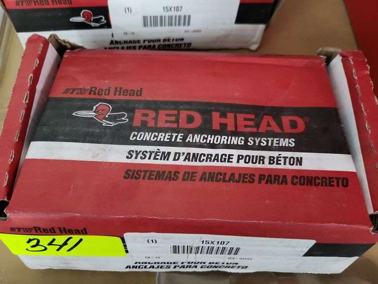3 Boxes Of Concrete Anchors - Baer Auctioneers - Realty, LLC