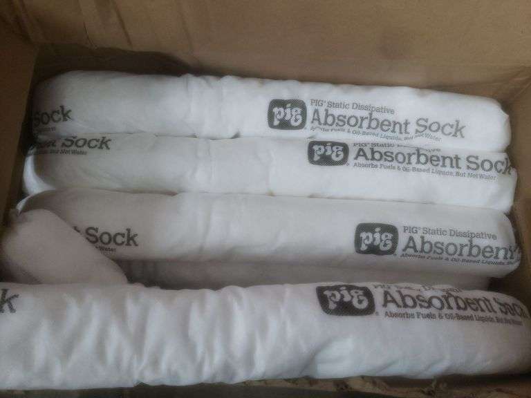 Approx. 12 Pig Absorbent Socks - Baer Auctioneers - Realty, LLC