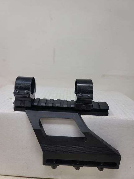 Side mount picatinny rail w/ Weaver rings - Baer Auctioneers - Realty, LLC