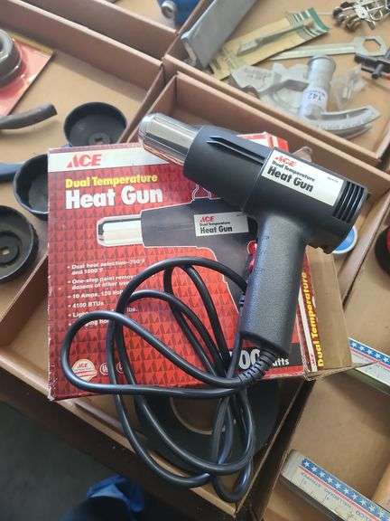 Ace Dual Temperature Heat Gun - Works - Baer Auctioneers - Realty, LLC