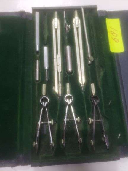Dietzgen "Prep" Compass Set - Baer Auctioneers - Realty, LLC