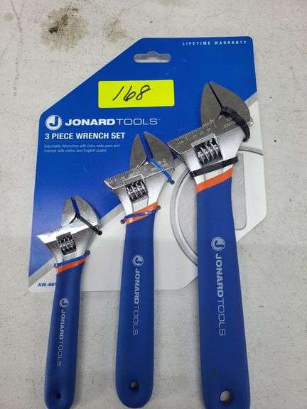 Jonard Tools 3 Pc. Wrench Set - Baer Auctioneers - Realty, LLC