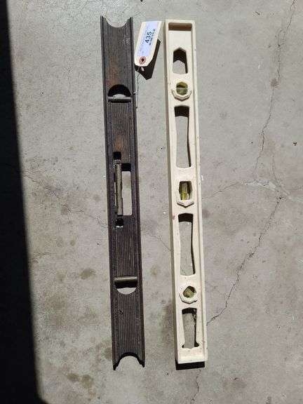 One Vintage Stanley Heavy Metal Level & One Modern Plastic Level - Baer ...