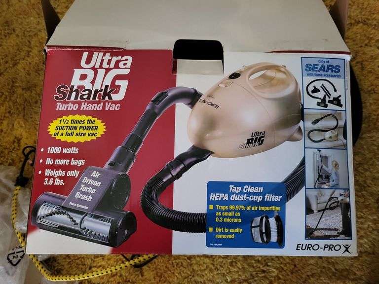 Ultra Big Shark Hand Vac - Baer Auctioneers - Realty, LLC