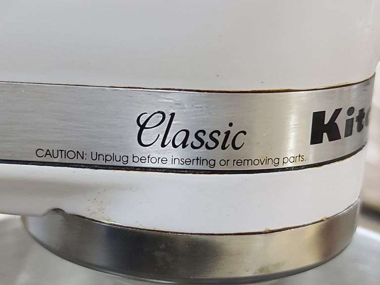 KitchenAid Classic Mixer with Three Attachments (Works) - Baer ...