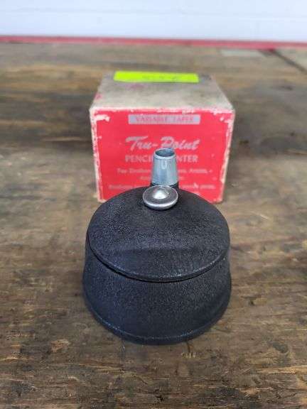 Antique Tru-Point Pencil Pointer W/Original Box - Baer Auctioneers ...