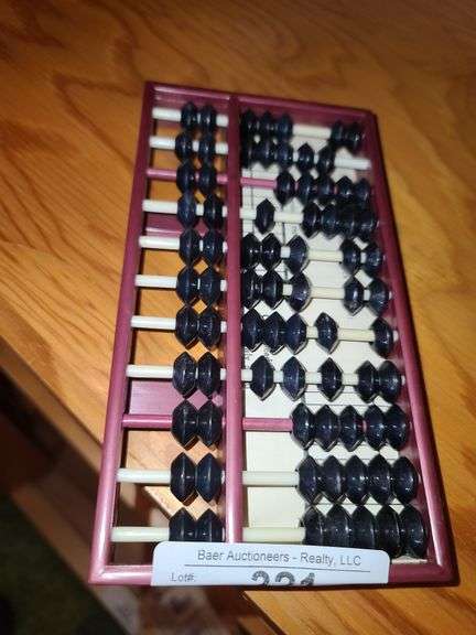 Small Chinese Abacus - Baer Auctioneers - Realty, LLC