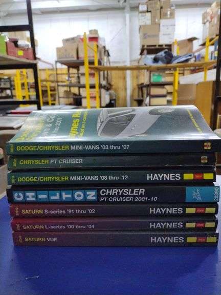 Haynes & Chilton Car Repair Books - Saturn & Dodge/Chrysler - Baer ...