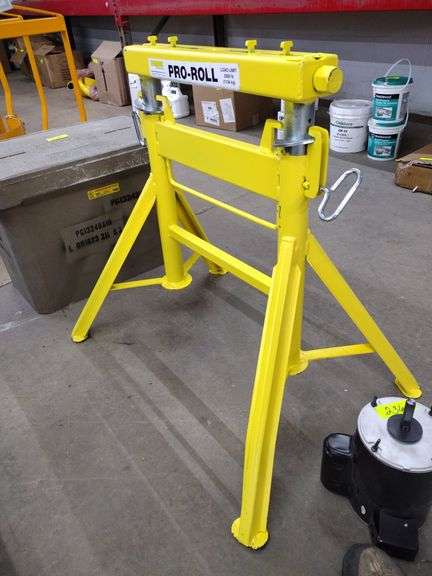 New Sumner Pro-Roll Roller Head Pipe Stand 1/2" to 36" - Baer ...