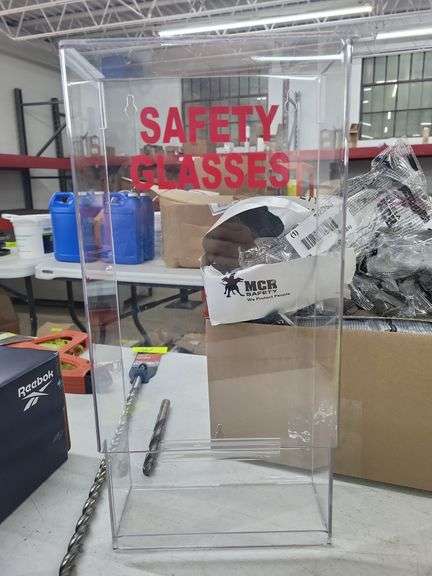 Safety Glasses & Store Display - Baer Auctioneers - Realty, LLC
