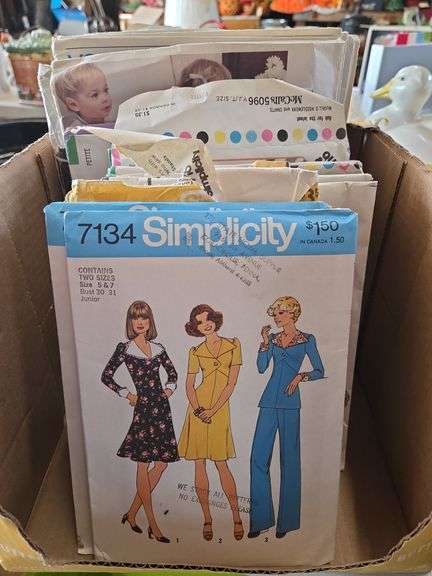 Simplicity & Vogue Patterns - Baer Auctioneers - Realty, LLC