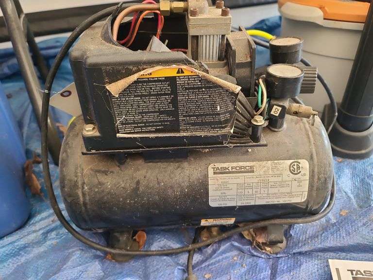 Task Force Air Compressor - Baer Auctioneers - Realty, LLC