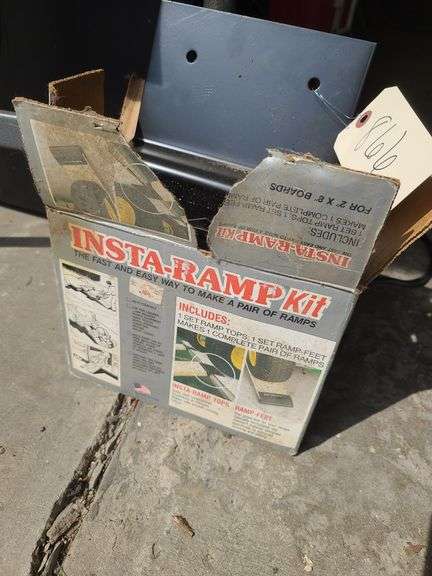 Insta Ramp Kit (in box) - Baer Auctioneers - Realty, LLC