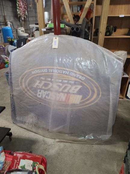 NASCAR Busch Series Plastic Replica Hood - Baer Auctioneers - Realty, LLC