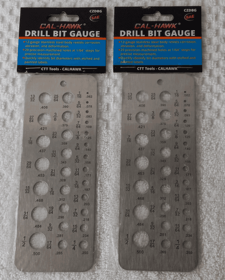 2 drill bit gauge - Baer Auctioneers - Realty, LLC