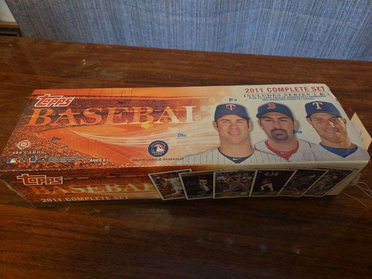 2011 Topps Baseball Complete Set Series 1 & 2 Unopened 660 Cards - Baer ...