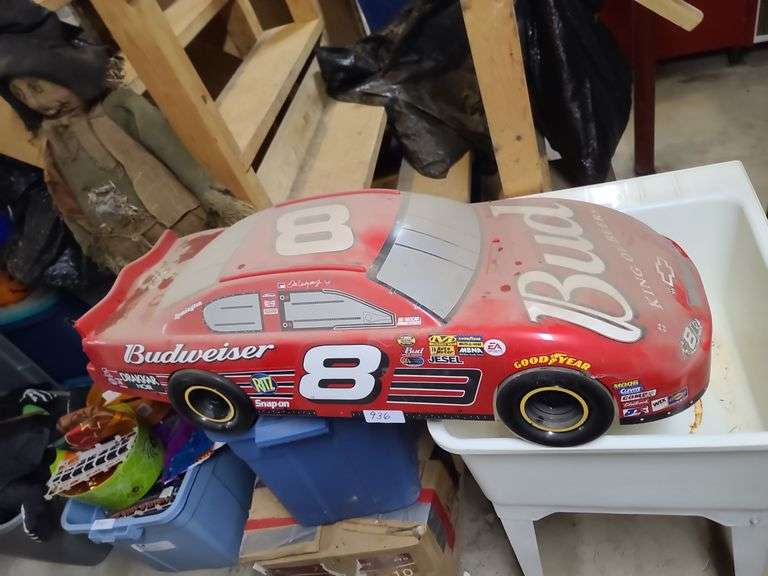 Large Plastic NASCAR Budweiser #8 Dale Earnhardt, Jr. Car - Baer ...