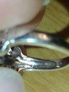 Ring Marked 925 RJ 6 w/Purple Stones - Baer Auctioneers - Realty, LLC