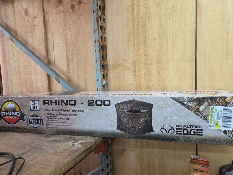 Rhino Blind New In Box, Porta Roof, And Wind Blind Shield - Baer ...