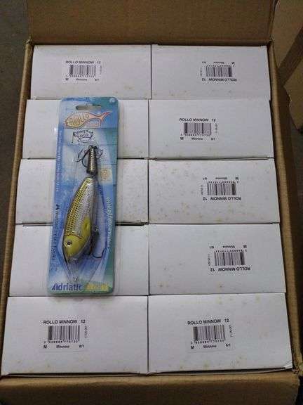Approx 120 Rollo Minnow - Minnow Lures - Baer Auctioneers - Realty, LLC