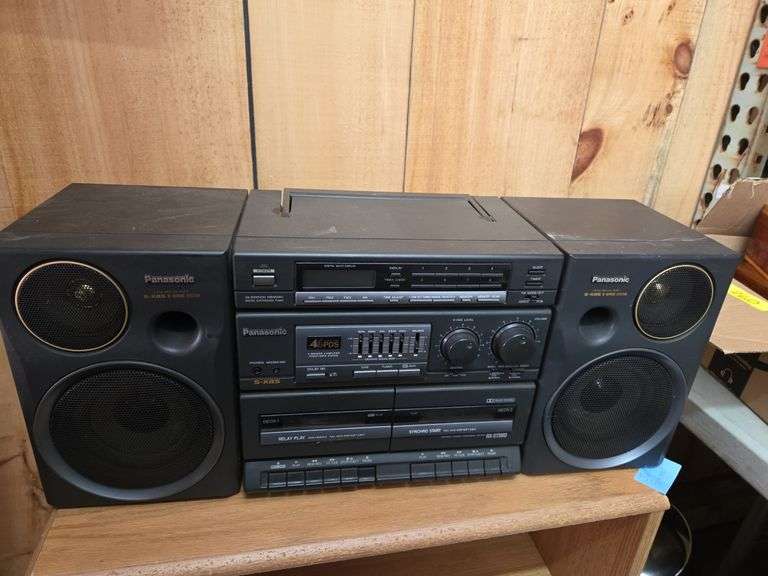 Panasonic S-XBS Boom Box - Baer Auctioneers - Realty, LLC