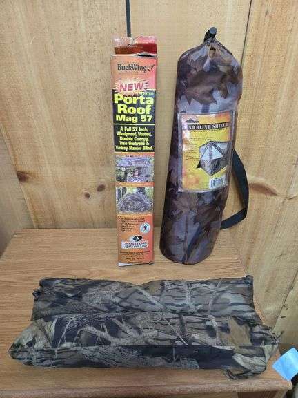 Rhino Blind New In Box, Porta Roof, And Wind Blind Shield - Baer ...