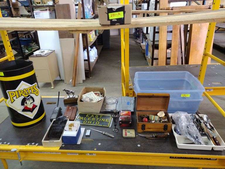 Pirates Trash Can, Vintage Guides, Seiko Watch, Radio Shack Walkie ...