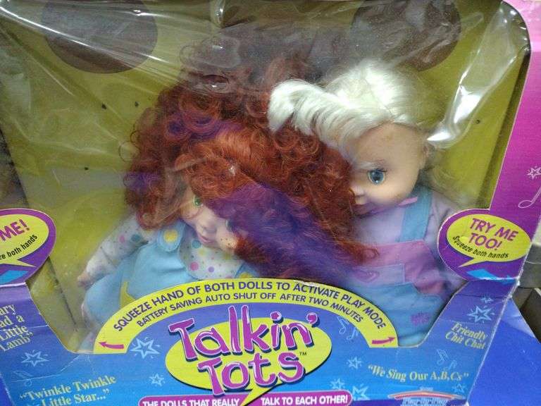 Vintage Talkin' Tots Dolls in Box - Baer Auctioneers - Realty, LLC