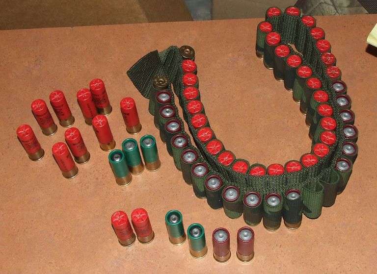 68-12 ga Buck Shot, Slugs & Belt - Baer Auctioneers - Realty, LLC