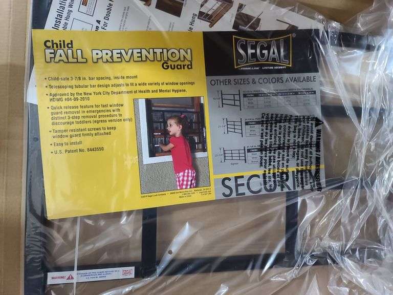 Three NIB Child Fall Prevention Guards - Baer Auctioneers - Realty, LLC