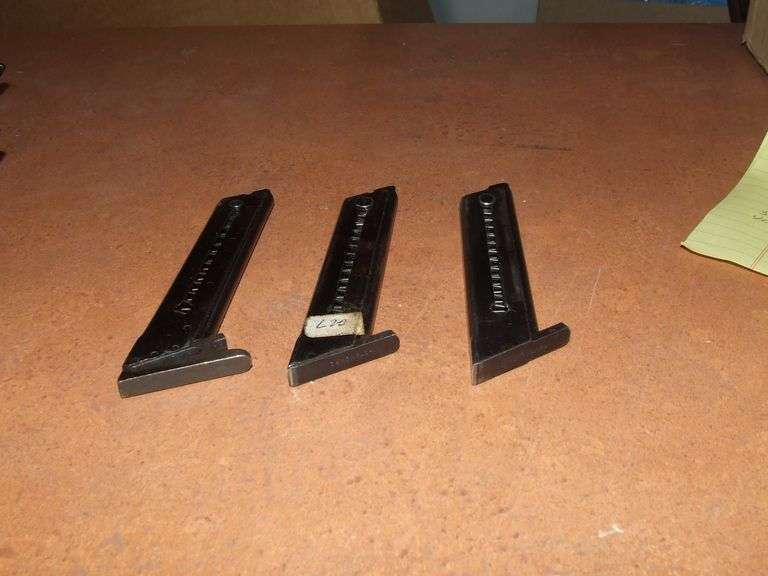 3 Original Hi Standard Magazines - Baer Auctioneers - Realty, LLC