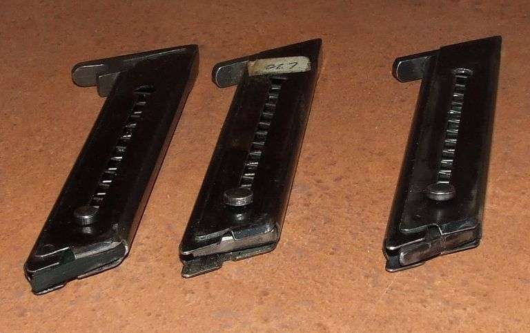 3 Original Hi Standard Magazines - Baer Auctioneers - Realty, LLC